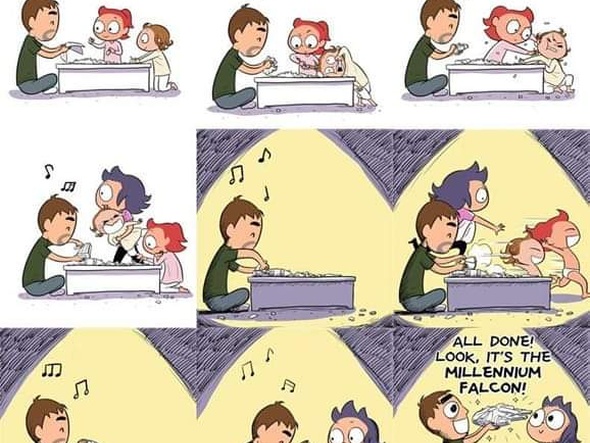 애들 선물로 레고 사온 만화.comic | 유머 게시판 | RULIWEB