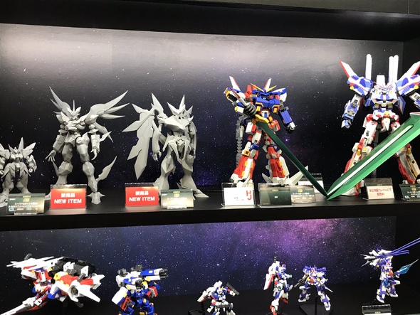 [반다이 식완] SMP 슈퍼로봇대전 OG 시리즈 크기 비교 전시 사진 | 프라모델 정보 | RULIWEB