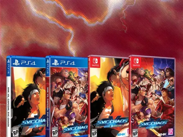 SNK VS. CAPCOM SVC CHAOS 패키지판 리미티드 런에서도 출시 예정 | NS 정보 | RULIWEB