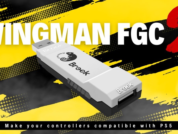 플레이스테이션 5용 컨버터 Wingman FGC 2 출시