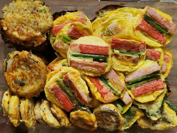 전 부쳤어요. | 음식 갤러리 | RULIWEB