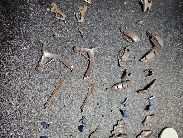 30mm AC) 스틸헤이즈 어깨 조심해야겠네요 | 프라모델 이야기 | RULIWEB