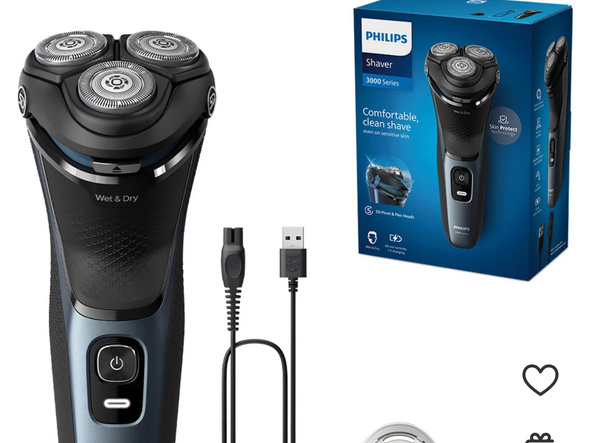 쿠팡 필립스 3000 전기면도기 S314400 53900원무료