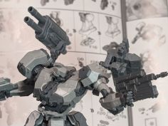 30MM X 아머드 코어 멜란더 가조립 사진