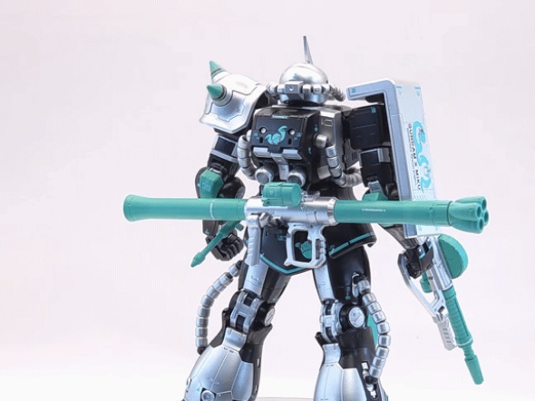 RG 자쿠 ver하츠네 미쿠