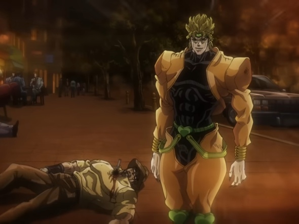 죠죠3부 DIO전 다시 보니 드는 생각