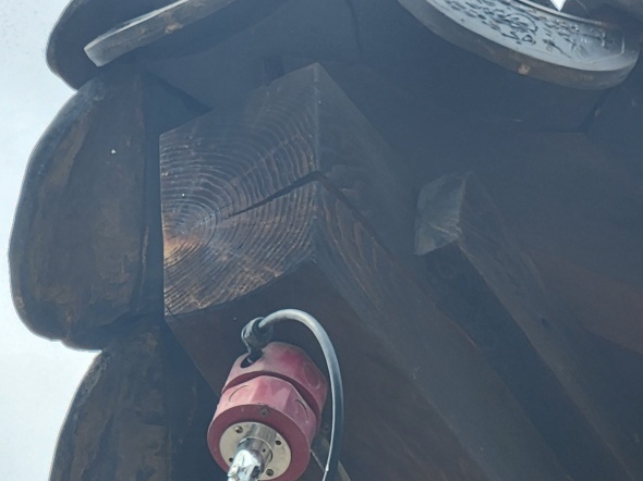 덕수궁에 달린 CCTV 수준