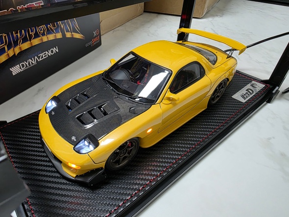 이그니션모델 118 이니셜D Mazda RX7 파이널배틀 LED